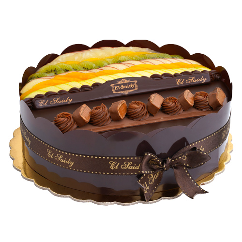 Half Moro & Fruits Cake – Elsaidy Pastry